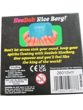 NeeDoh | Toys | New Needoh Nice Berg Giant Teal Heavyweight Type ...